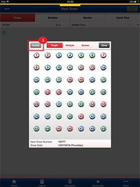 Mark Six - User Guide - Mobile Betting Service - The Hong Kong Jockey Club